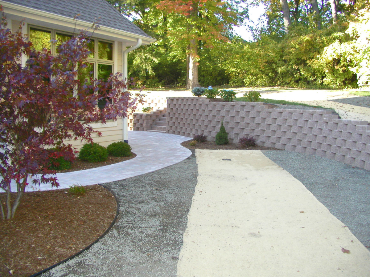 Retaining Wall, Grading, and Patio in Whitefish Bay, WI | Integrity ...